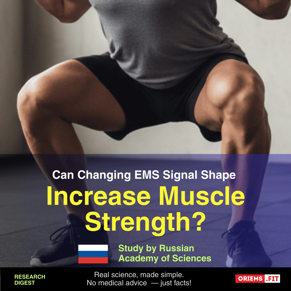 Russian Study Explores New EMS Waveforms for Muscle Strength – ORIEMS.FIT