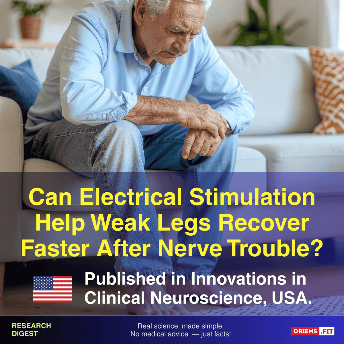 Can Electrical Stimulation Help Weak Legs Recover? U.S. Case Study ...