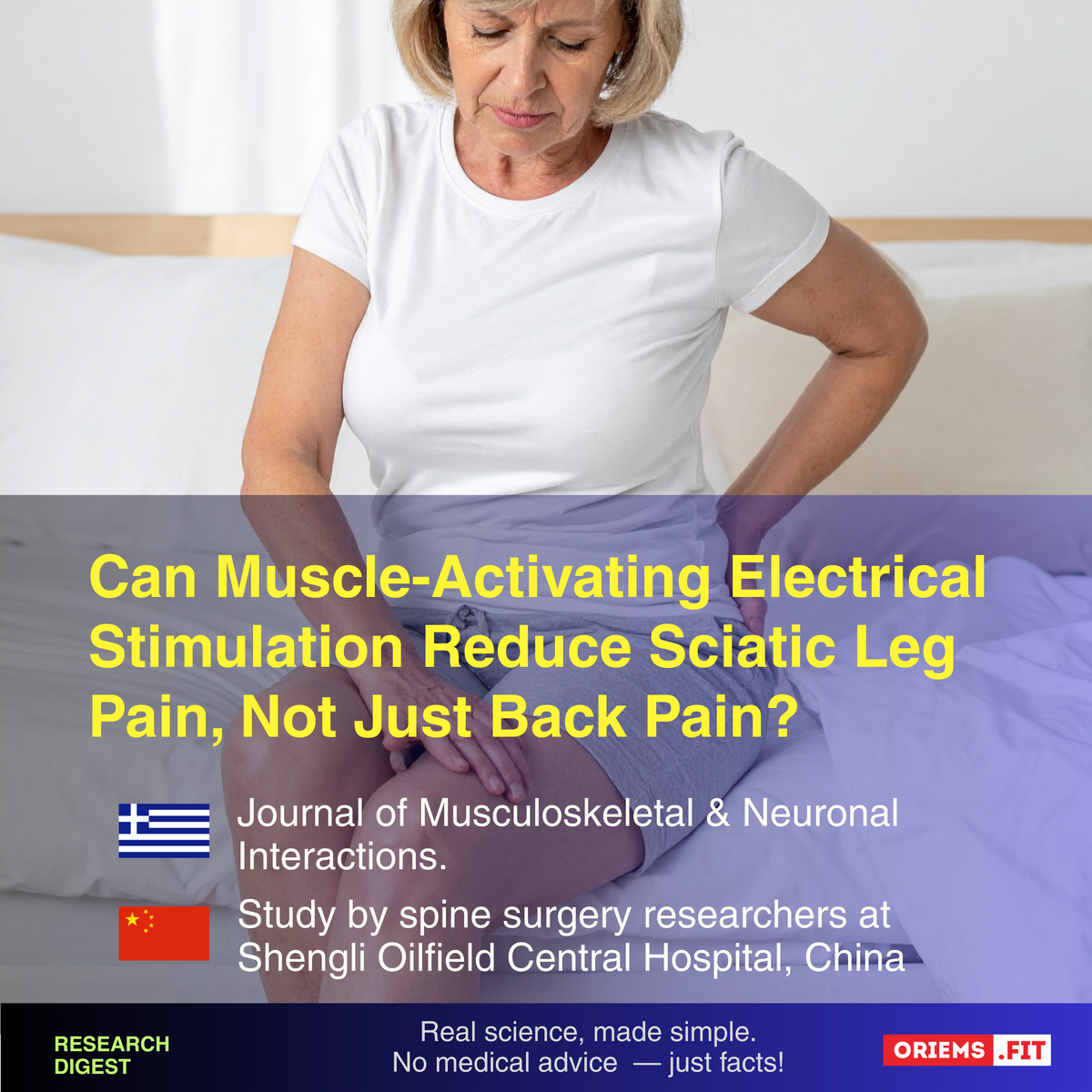 Can Electrical Stimulation Reduce Sciatic Leg Pain? A Hospital Study ...
