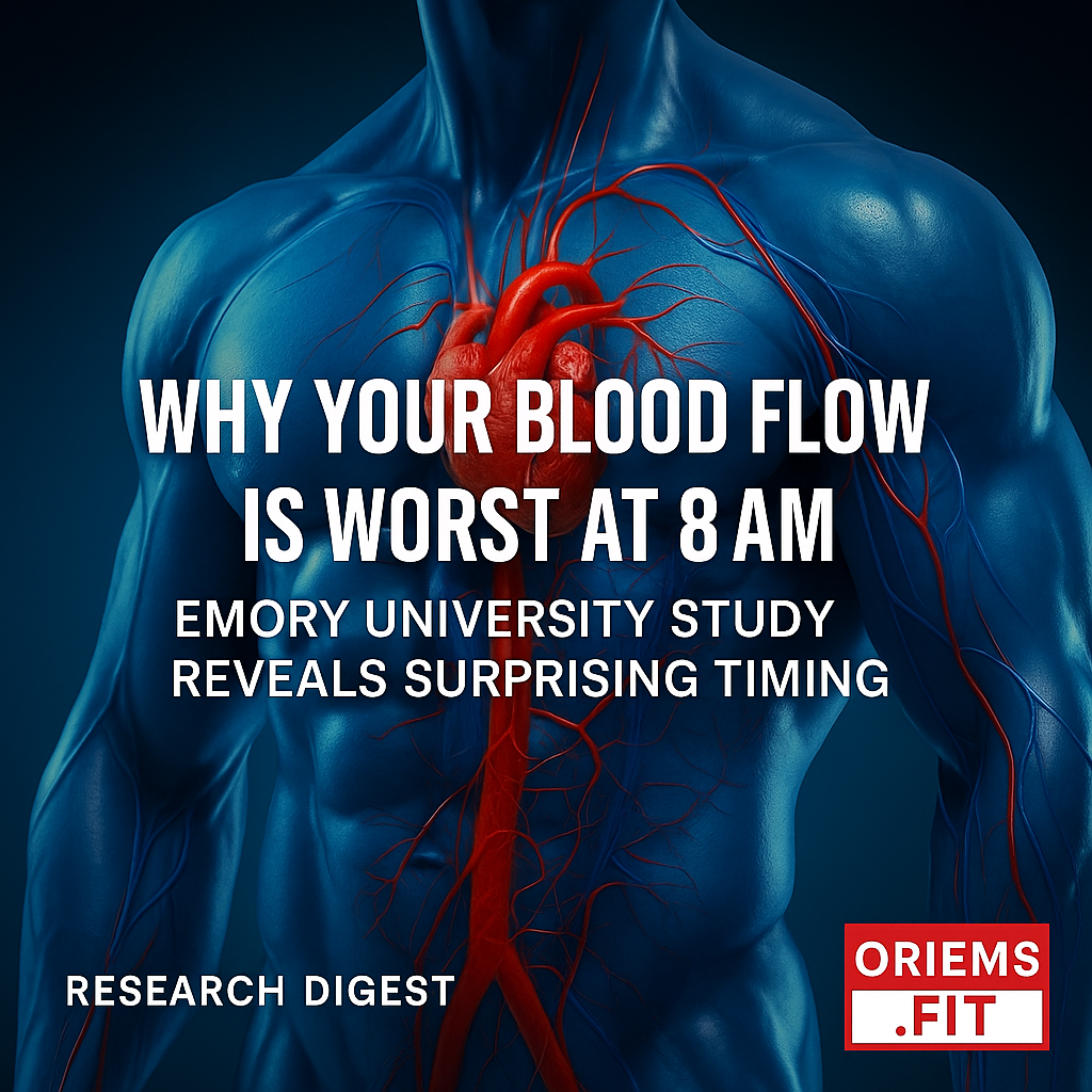 Why Your Blood Flow Is Worst at 8 AM - Emory University Circadian Study ...