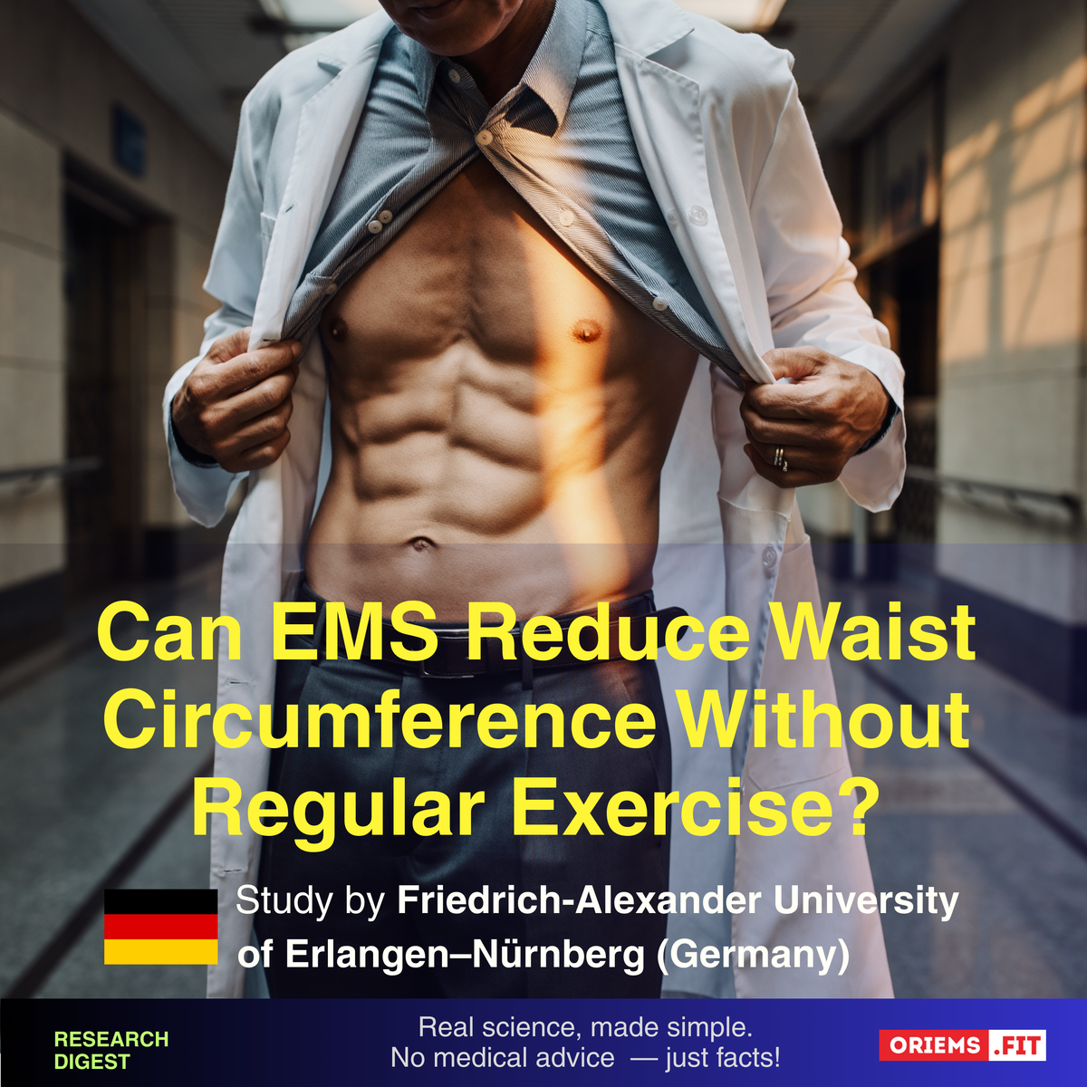 Can EMS Reduce Waist Circumference Without Exercise? A German ...