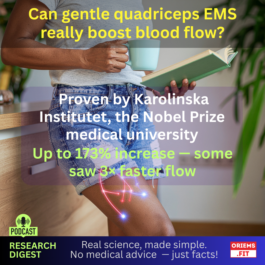 Can a gentle quad EMS session speed up your blood flow? Top Swedish (K ...