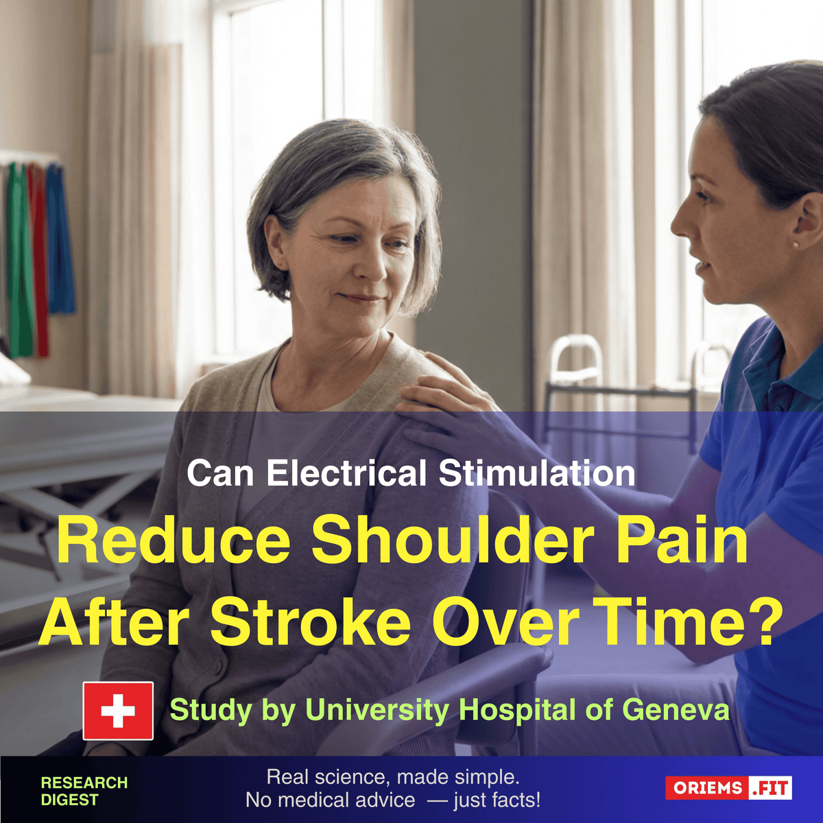 Can Electrical Stimulation Reduce Shoulder Pain After Stroke? – ORIEMS.FIT